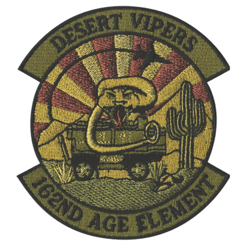 162nd DESERT VIPERS Embroidered Patch – Badass Patches