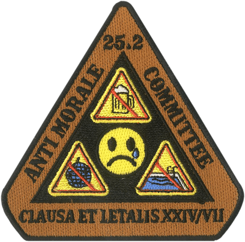 386 EMDS-AMC Anti-Morale Embroidered Patch – Badass Patches