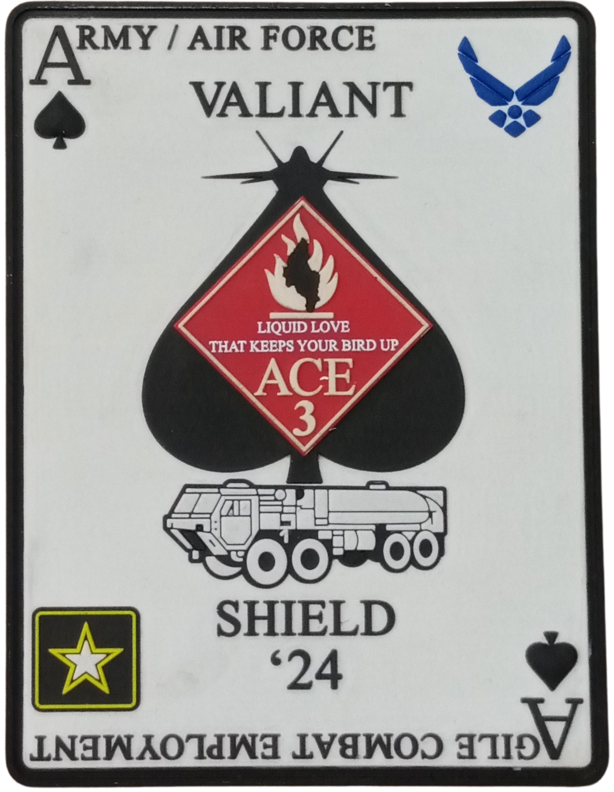 VALIANT SHIELD '24 CARD – Badass Patches