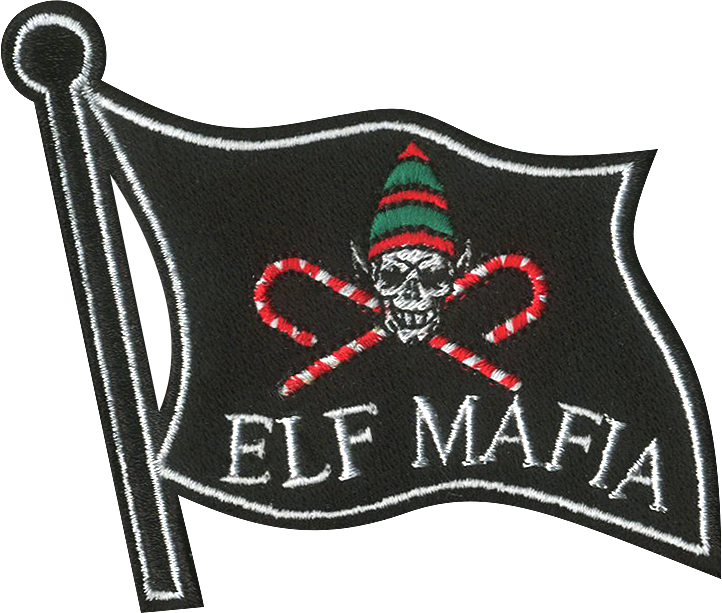 Elf Mafia Christmas FAIP Flag (8 FTS) – Badass Patches