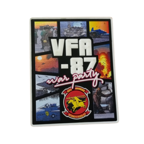 VFA-87 GTA War Party PVC Patch – Badass Patches