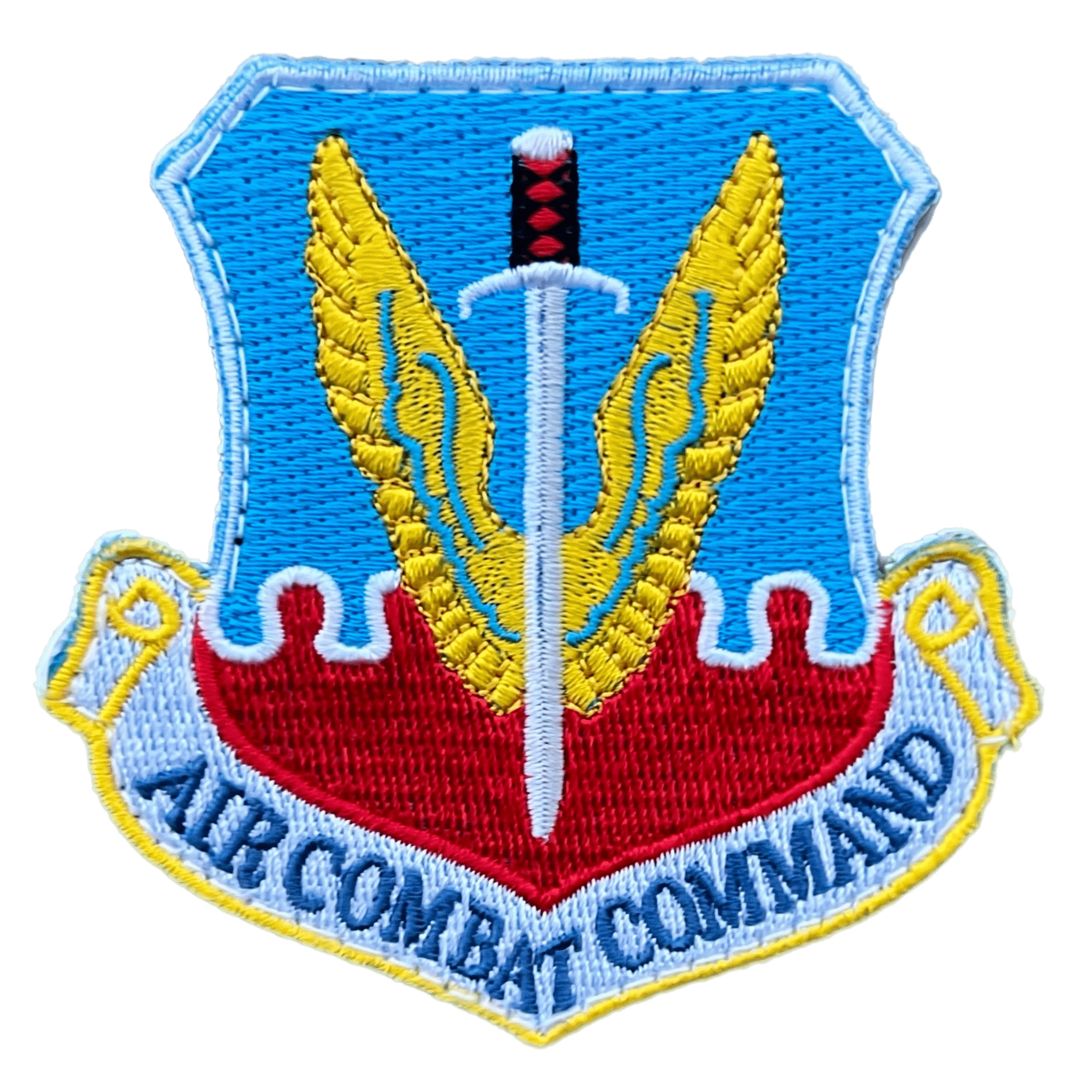 ACC Air Combat Shield Patch Embroidered Patch – Badass Patches