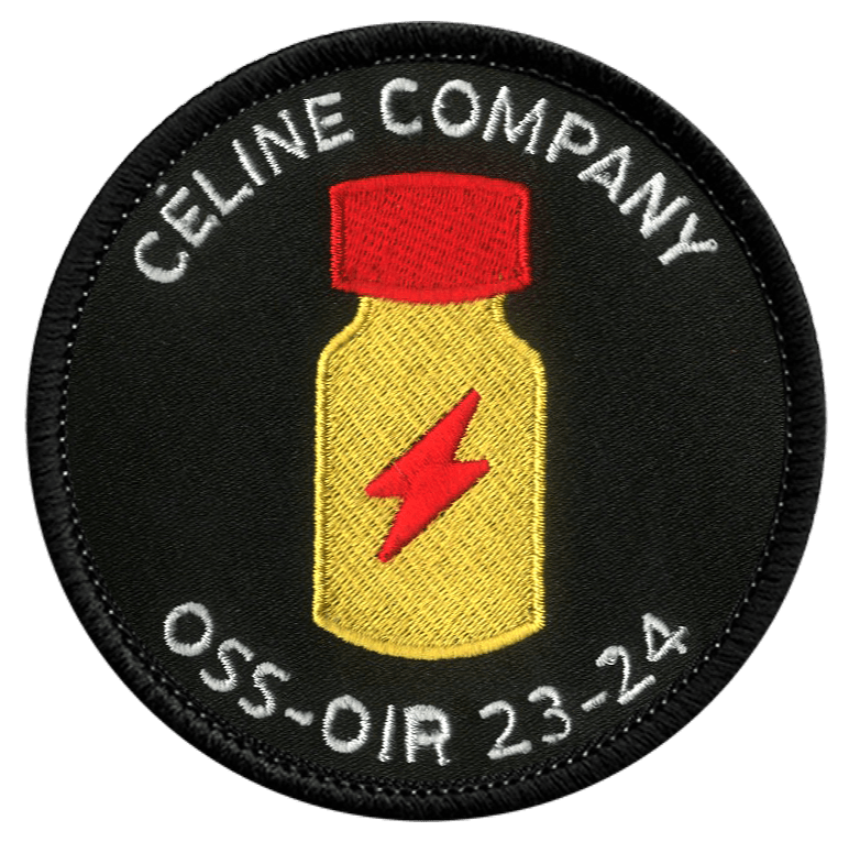 Celine Bottle OSS-OIR 23-24 Embroidered Patch – Badass Patches