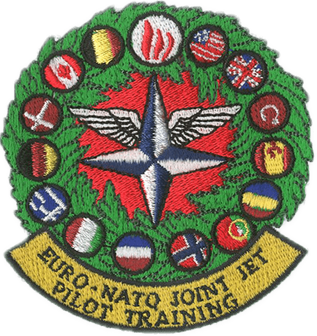 ENJJPT Christmas Wreath Embroidered Patch - Badass Patches