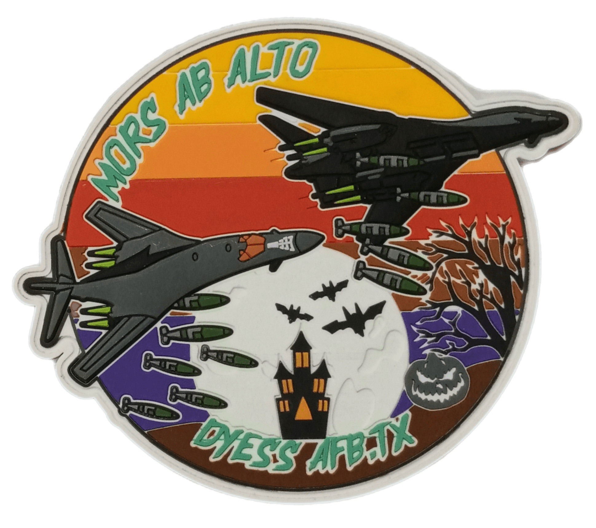 Halloween 24' B1 Bomber PVC Patch – Badass Patches
