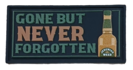Gone But Never Forgotten Pencil Tab – Badass Patches