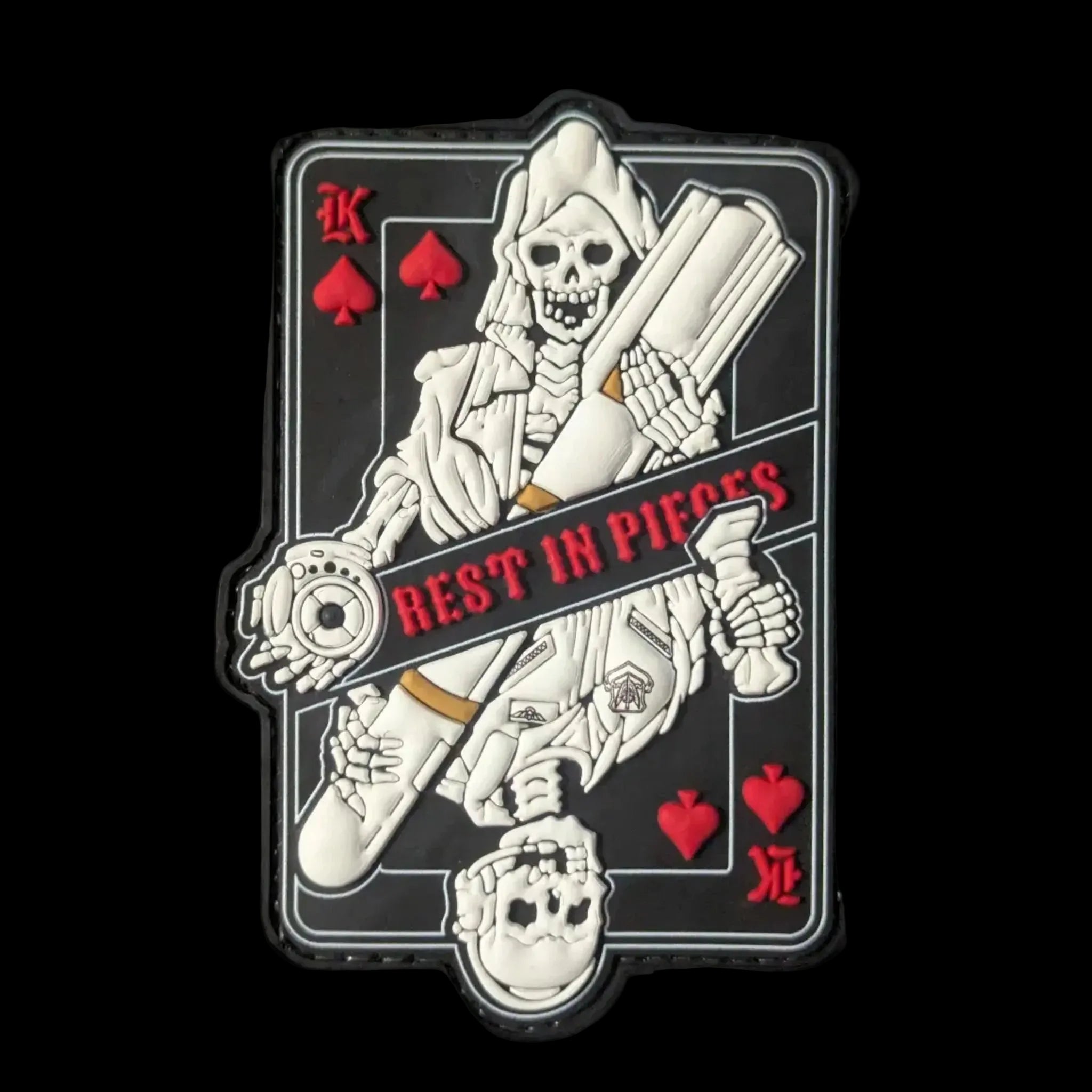 King of Spades Reaper PVC Patch - Lost Link Memes x SCIF Rat Supply Co ...
