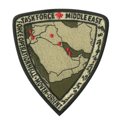 ME Task Force Shield Embroidered Patch – Badass Patches