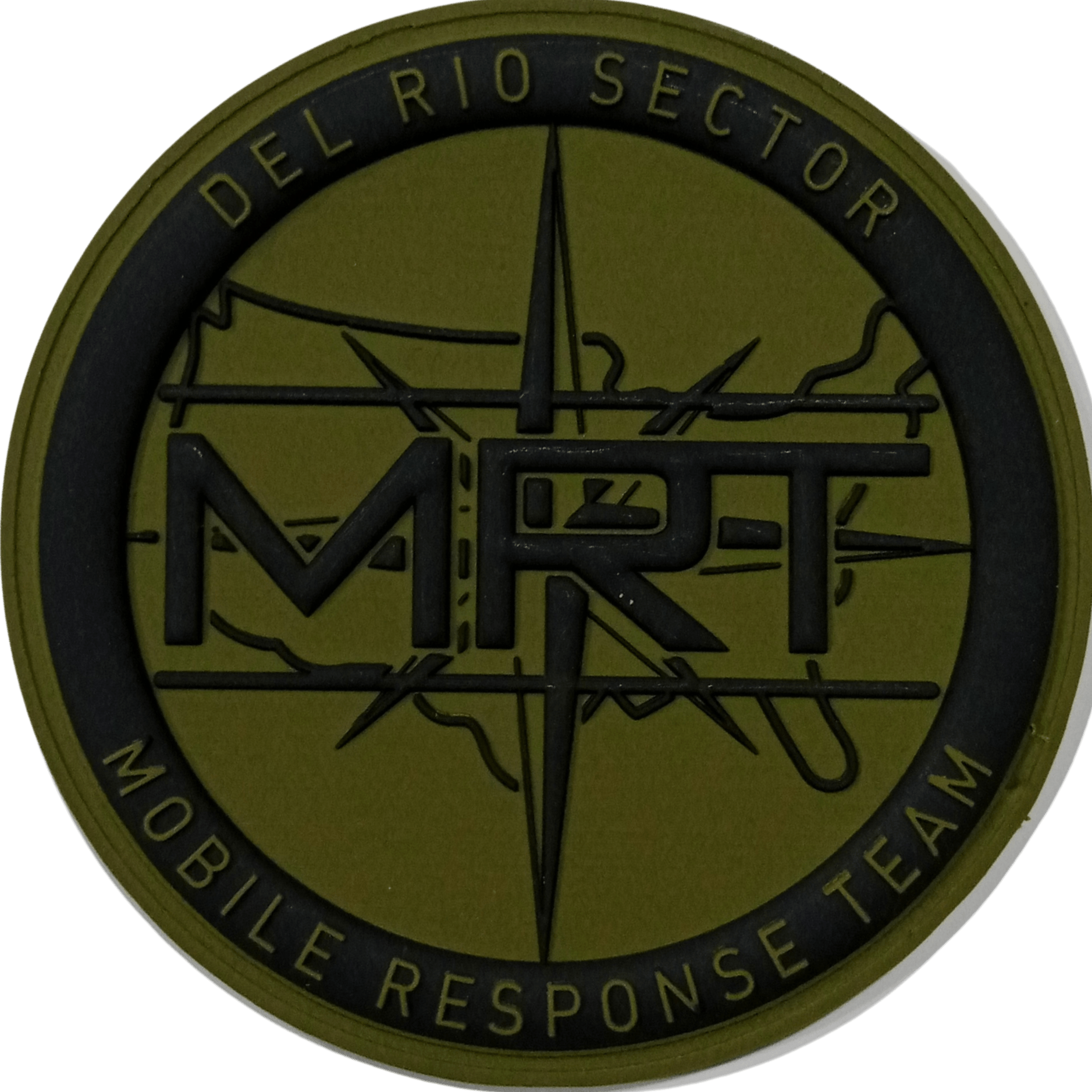 MRT DEL RIO SECTOR PVC Patch – Badass Patches