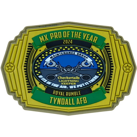 Royal Rumble Tyndall AFB PVC PVC Patch – Badass Patches