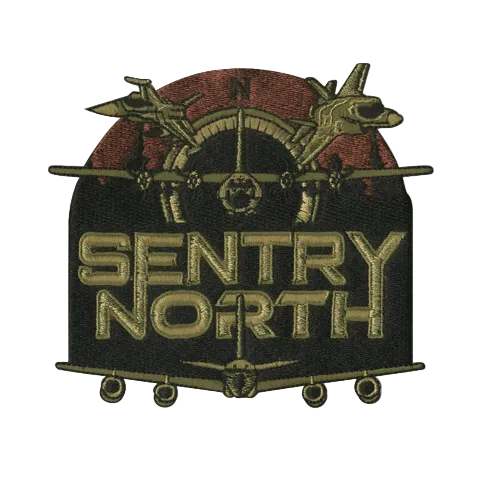Sentry North 2025 Embroidered PVC Patch – Badass Patches