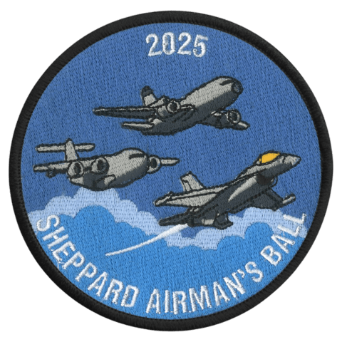 Sheppard Airmen’s Ball 2025 Embroidered Patch - Badass Patches