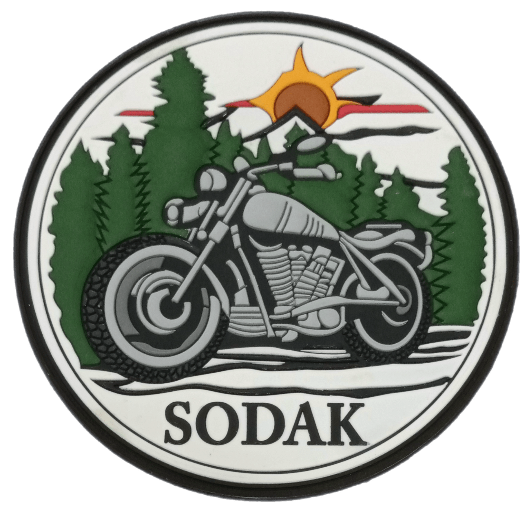 Sturgis SODAK PVC Patch – Badass Patches