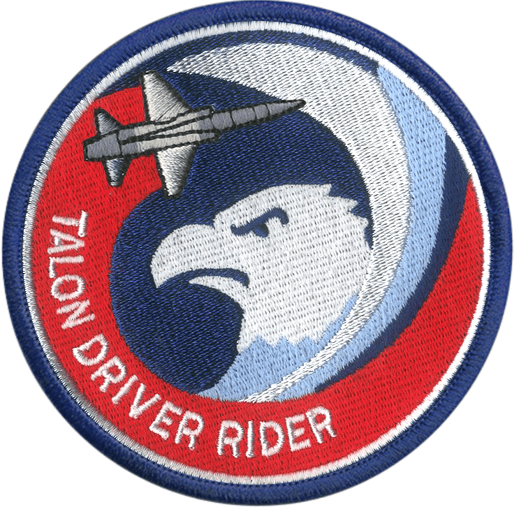 TALON DRIVER RIDER EAGLE Embroidered Patch – Badass Patches