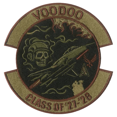 Voodoo Detachment 157 OCP Embroidered Patch - Badass Patches